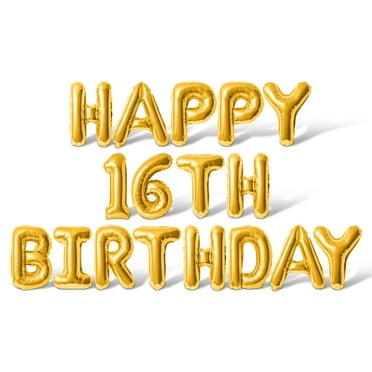 Cursive Script Letter Balloons - ITS GIVING LEO 16" Inch Alphabet ...