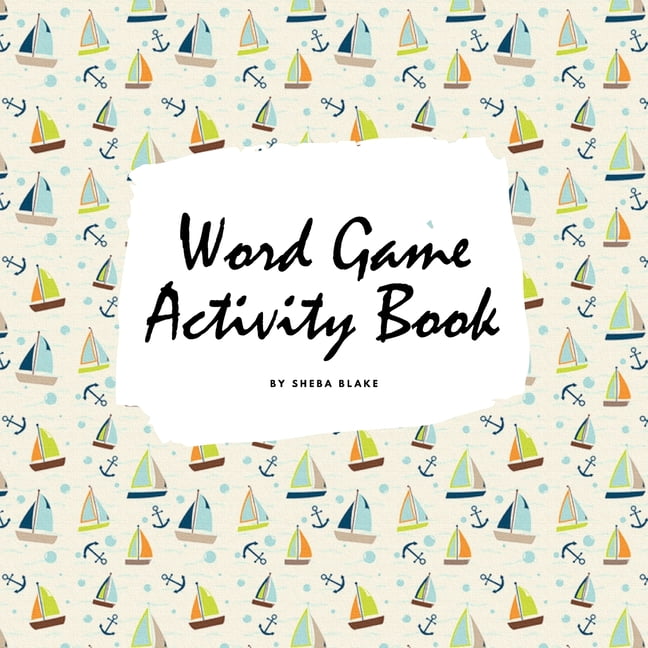 Letter and Word Game Activity Book for Children (8.5x8.5 Coloring Book ...