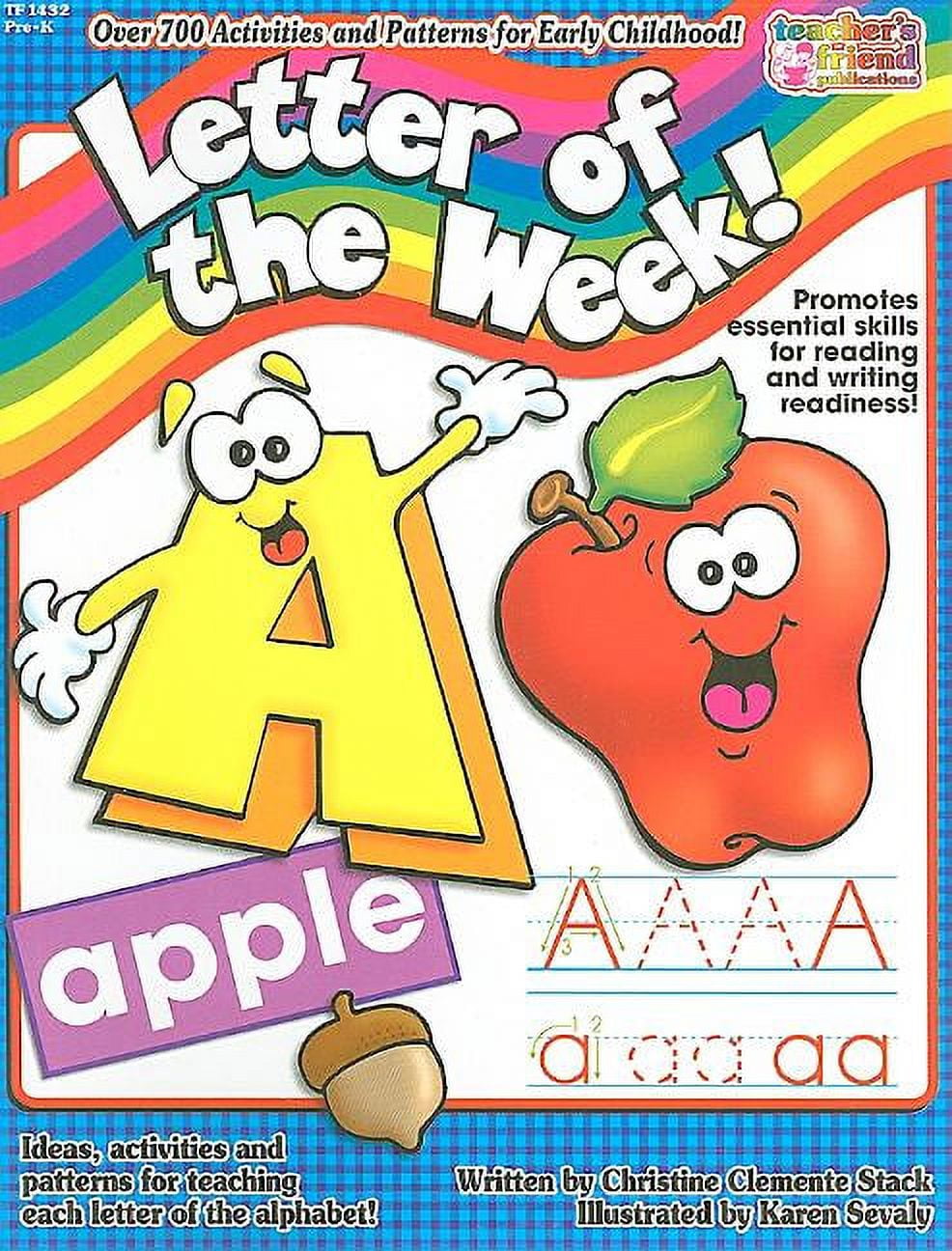 Letter of the Week!, (Paperback) - Walmart.com