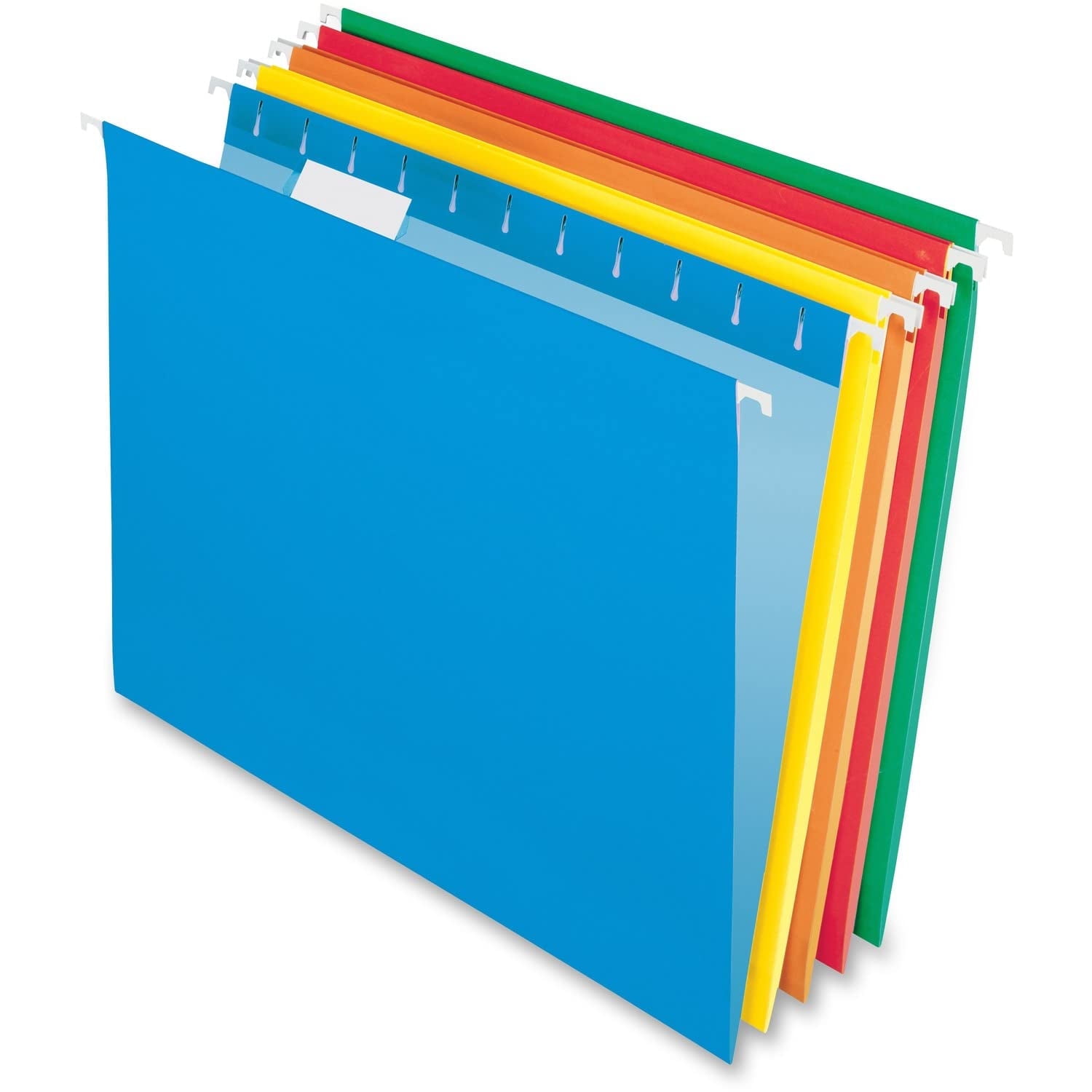 Letter size hanging file folders, 1/5 cut tabs, 25 folders per box ...