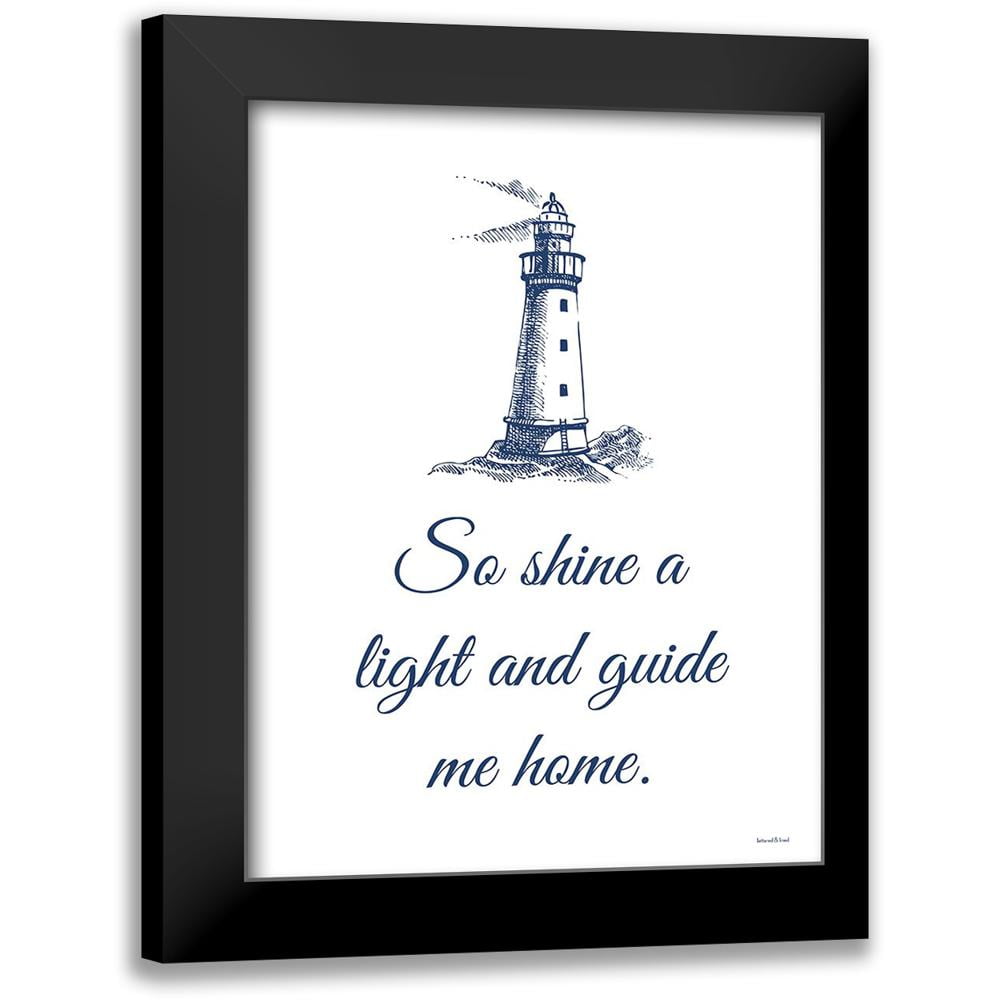 Lettered And Lined 12x14 Black Modern Framed Museum Art Print Titled ...