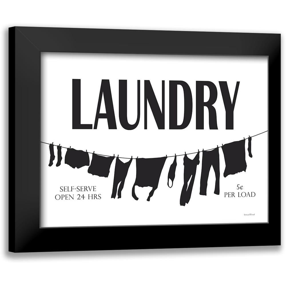 Lettered And Lined 14x12 Black Modern Framed Museum Art Print Titled ...