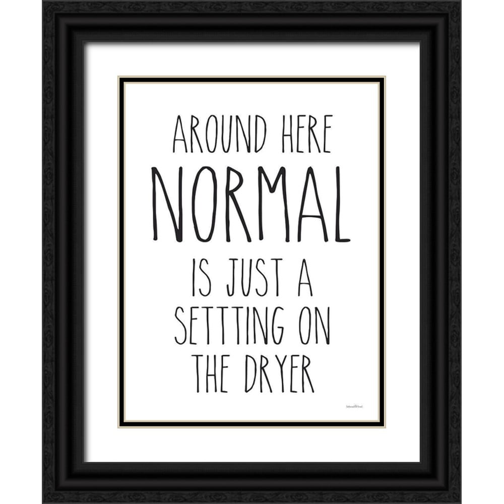 Lettered And Lined 15x18 Black Ornate Wood Framed with Double Matting ...