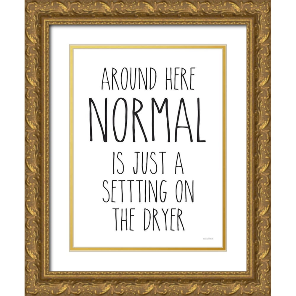 Lettered And Lined 15x18 Gold Ornate Wood Framed with Double Matting ...