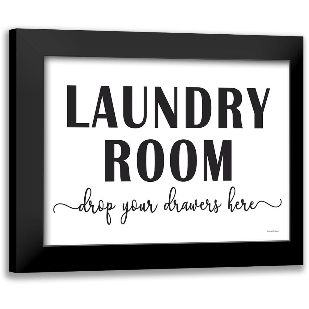 Lettered And Lined 18x15 Black Modern Framed Museum Art Print Titled ...