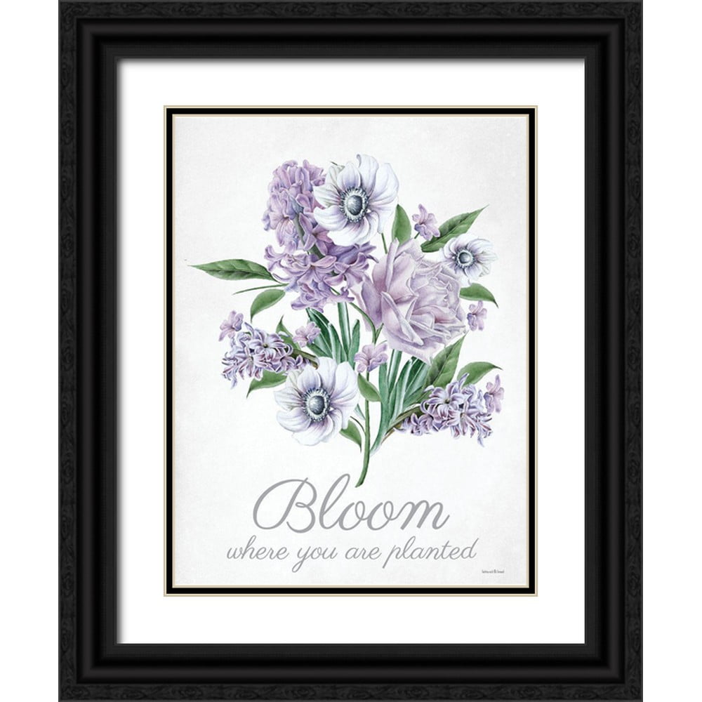 Lettered And Lined 19x24 Black Ornate Wood Framed with Double Matting ...