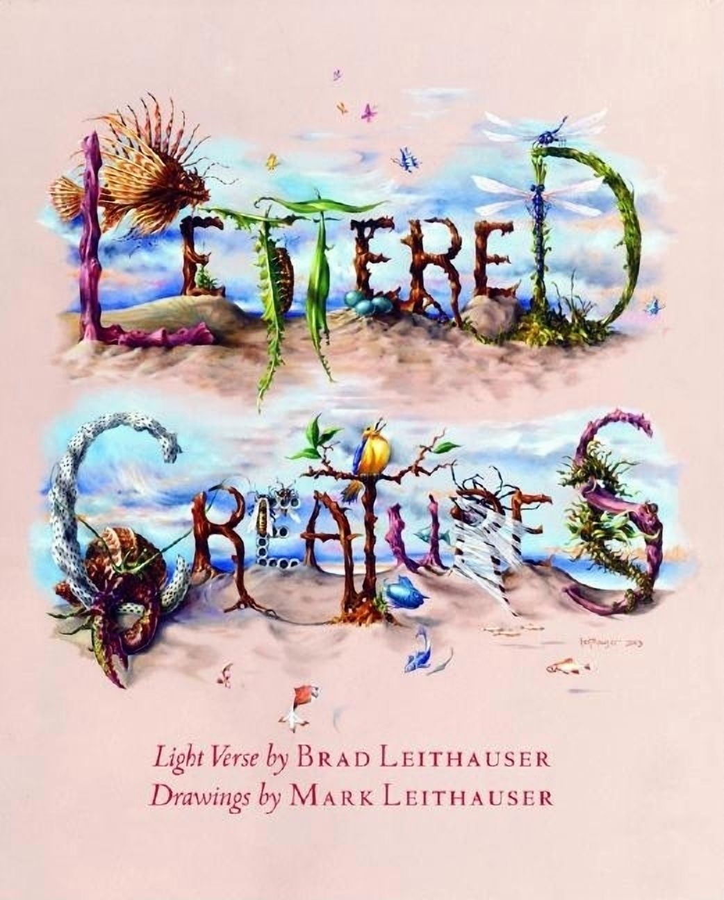 Lettered Creatures: Light Verse (Hardcover) - Walmart Business Supplies