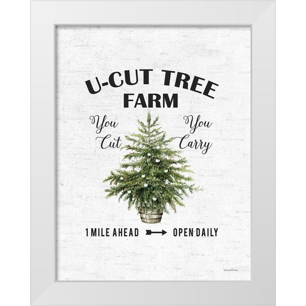 Lettered and Lined 12x14 White Modern Wood Framed Museum Art Print ...