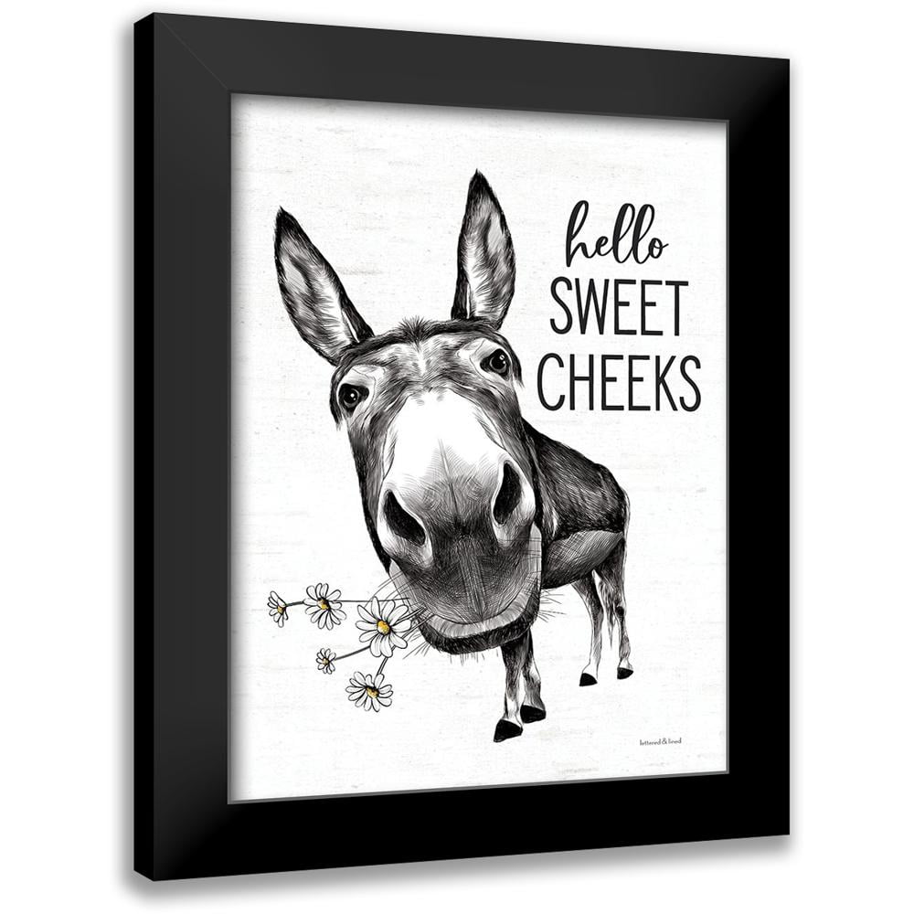 Lettered and Lined 15x18 Black Modern Framed Museum Art Print Titled ...