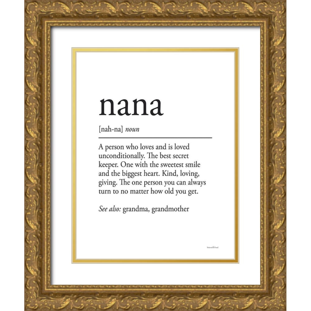 Lettered and Lined 15x18 Gold Ornate Wood Framed with Double Matting ...