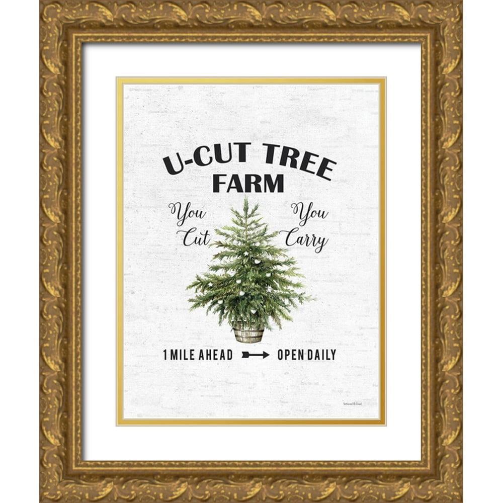 Lettered and Lined 15x18 Gold Ornate Wood Framed with Double Matting ...