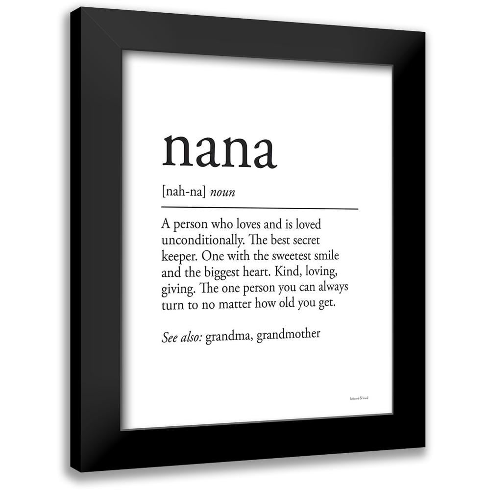 Lettered and Lined 19x24 Black Modern Framed Museum Art Print Titled ...