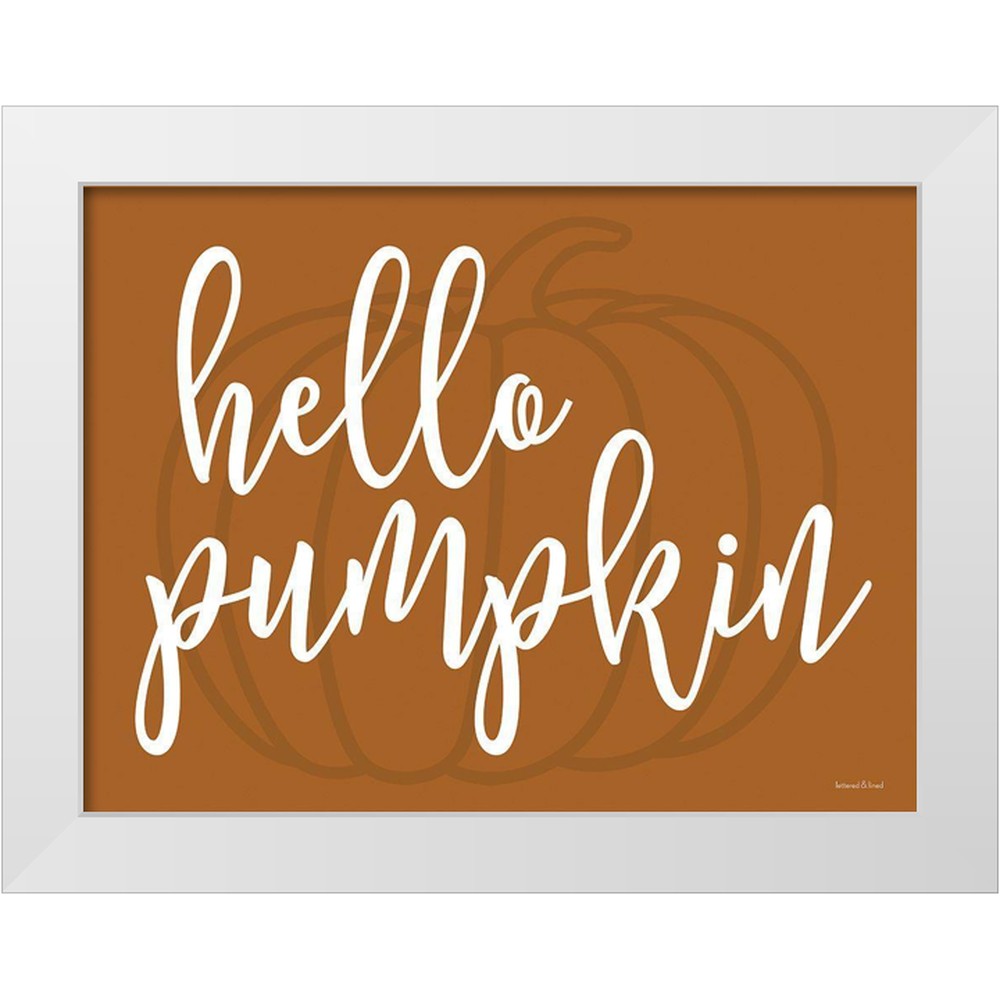 Lettered and Lined 32x25 White Modern Wood Framed Museum Art Print ...