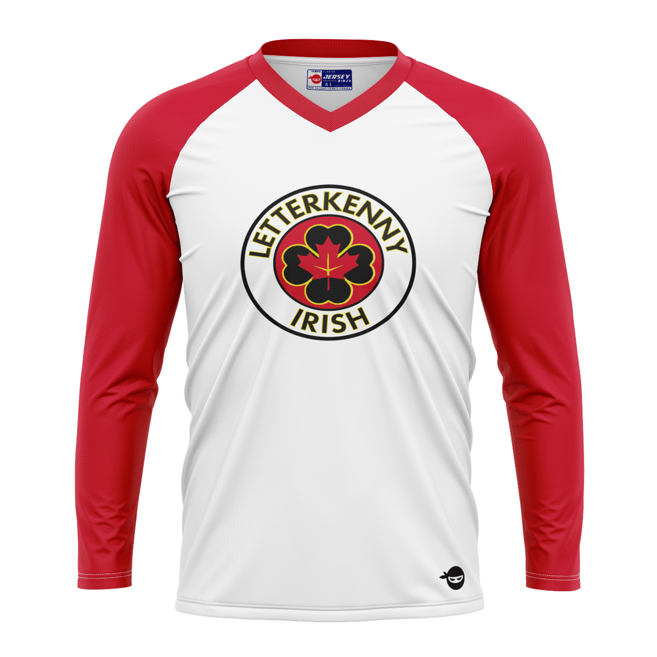 Letterkenny Irish White/Red Performance Jersey - Walmart.com