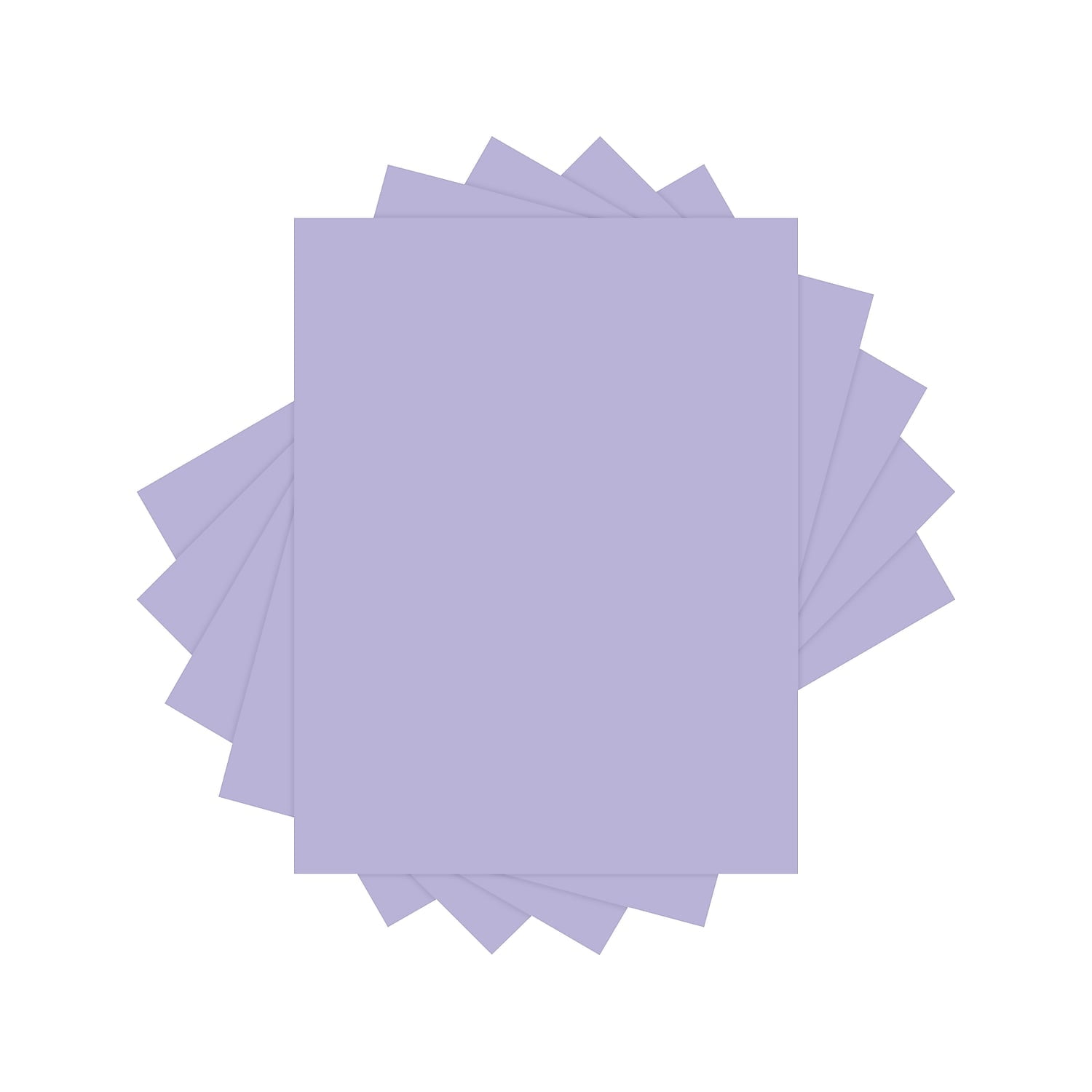 Lettermark Colors 30% Recycled Colored Paper 20 lbs. 8.5" x 11" Orchid ...