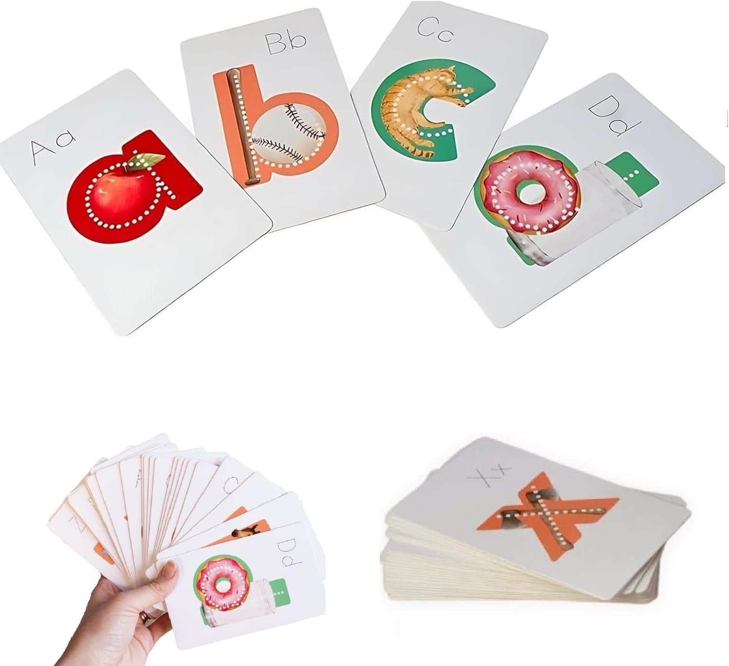 Letters Flash Cards Official Product, Learn Letter Sounds up to 2X ...