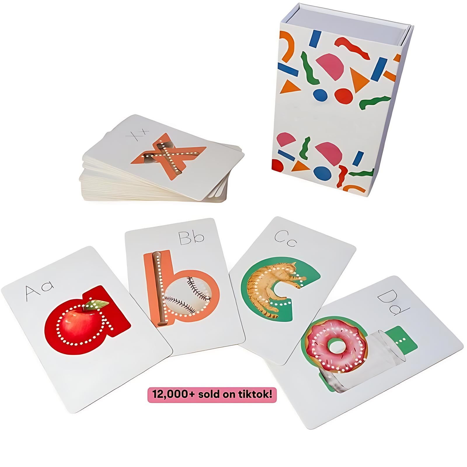 Letters Flash Cards Official Product | Learn Letter Sounds up to 2X ...