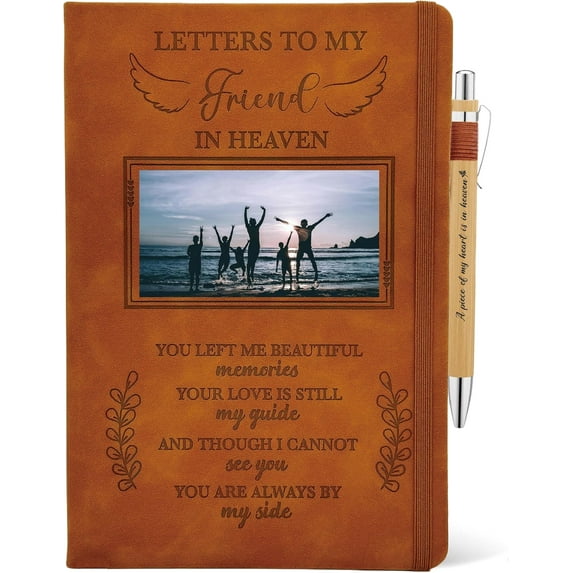 Letters To My In Heaven Journal 200 Pages Notebook A5 Lined with Window ...