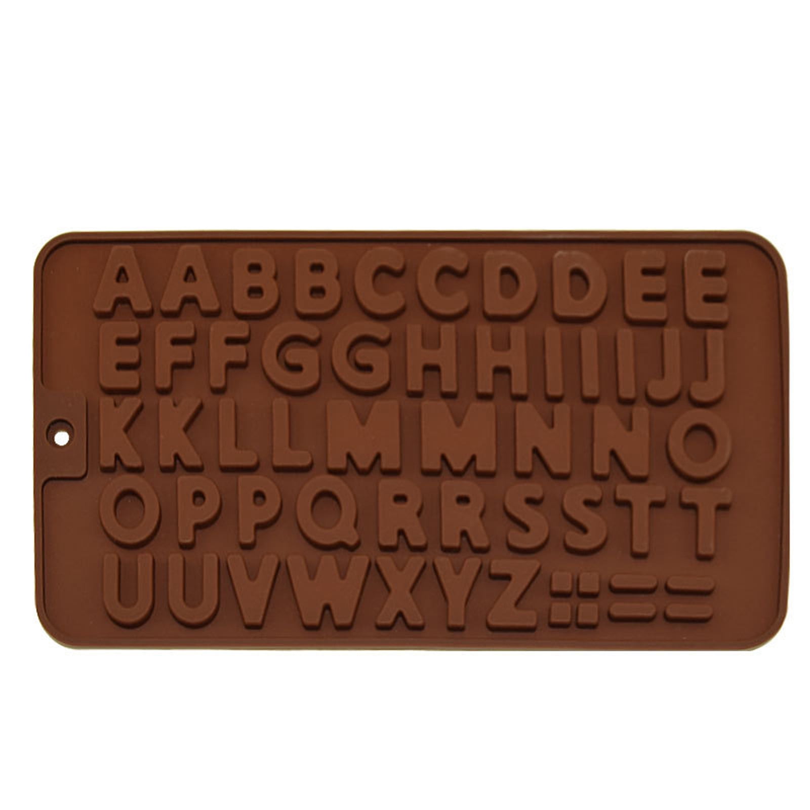 Letters Molds, Silicone Fondant Mold Chocolate Molds, 26 Letters ...