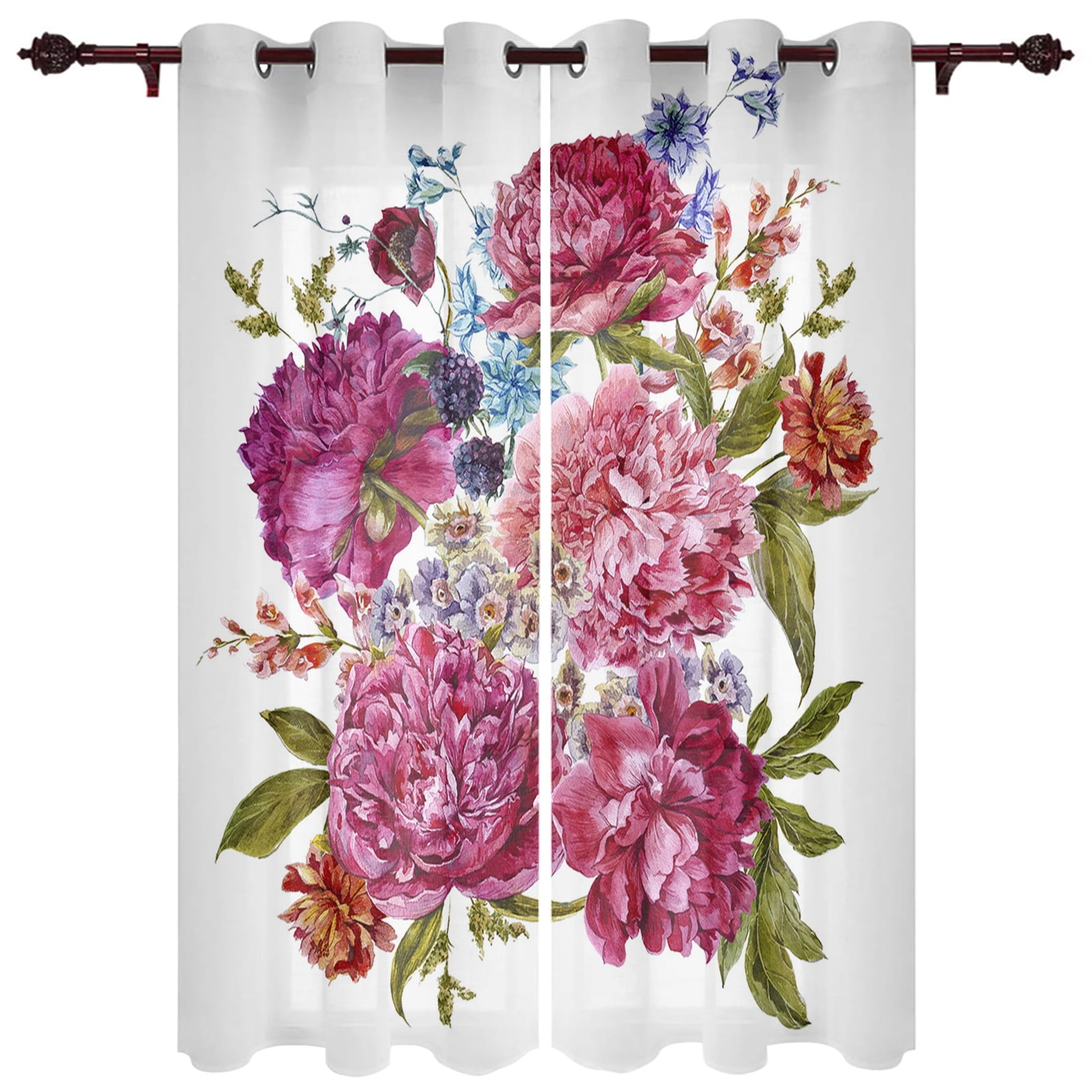 Letters Numbers Periodic Table Of Childrens' Room Curtain Hall Living ...