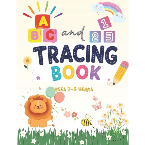 Letters, Numbers & Tracing Fun for Ages 3-5, (Paperback) - Walmart.com
