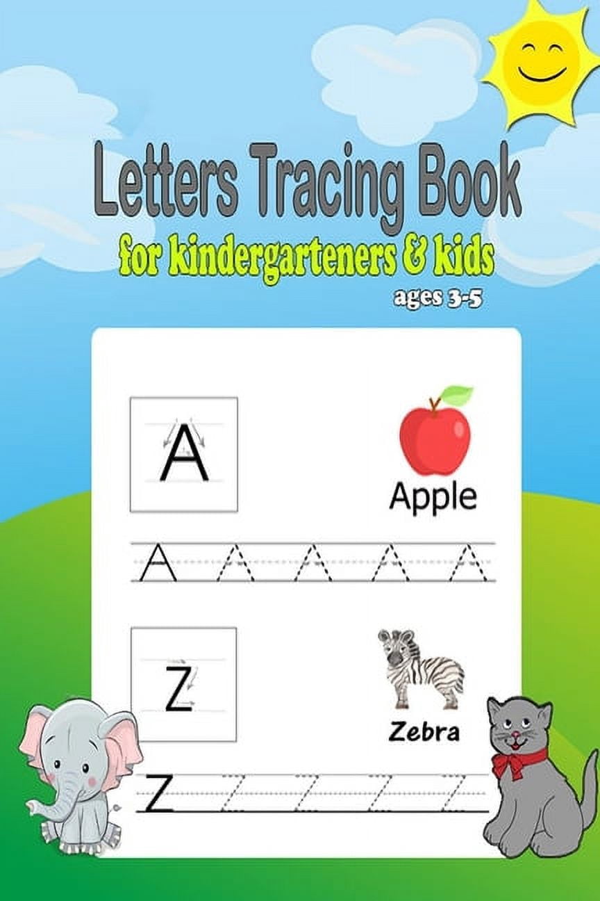 Letters Tracing Book for Kindergarteners and Kids, (Paperback), Peter ...