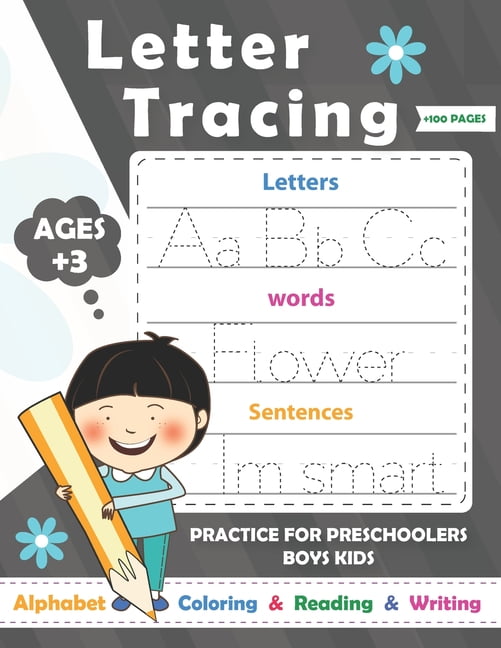 Letters Tracing practice: Alphabet Handwriting Practice workbook for ...