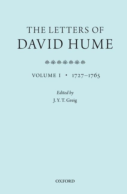 Letters of David Hume : 1727-1765 - Walmart.com