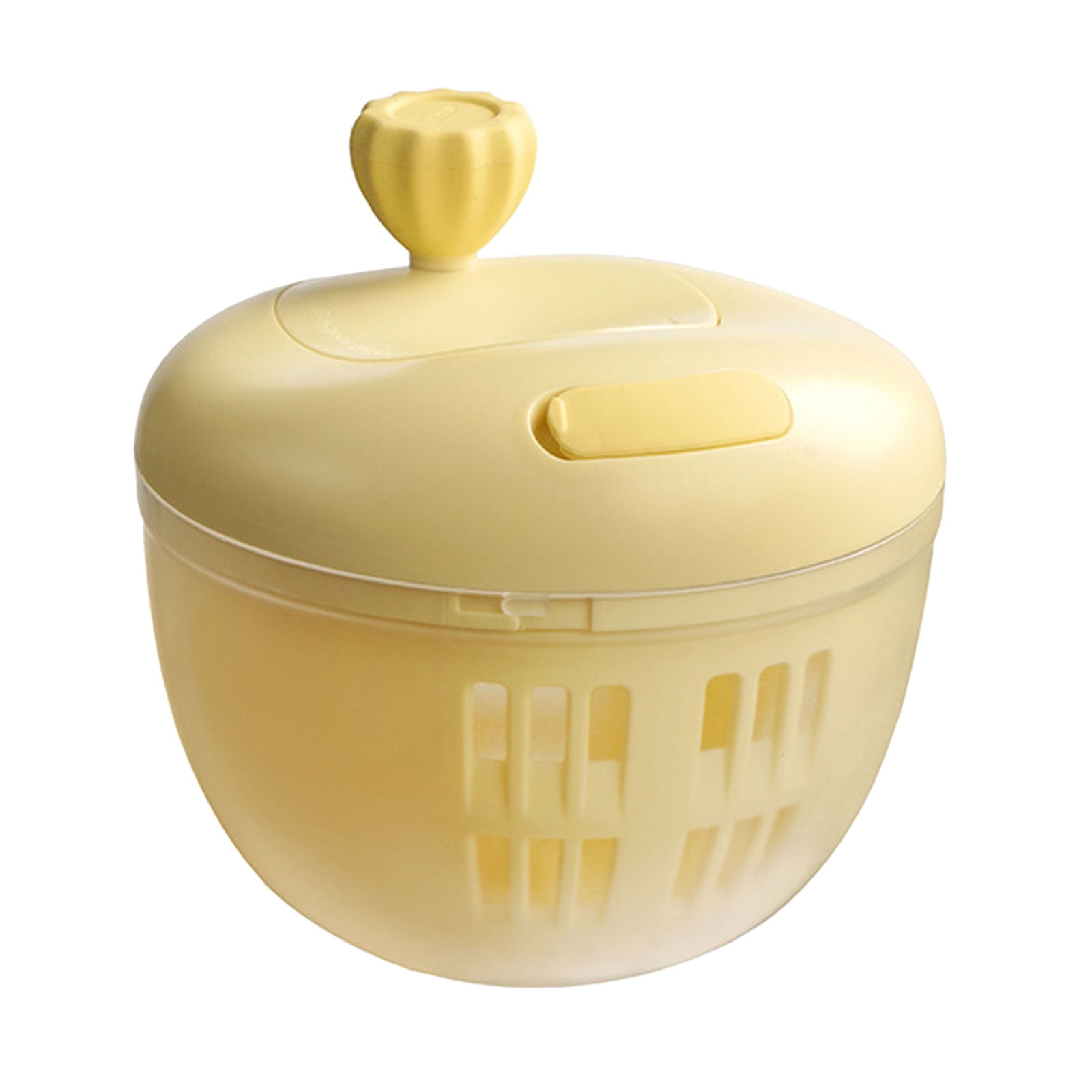Lettuce Dryer Strainer Cleaner Kitchen Salad Spinner Fruit Cleaner Bowl ...