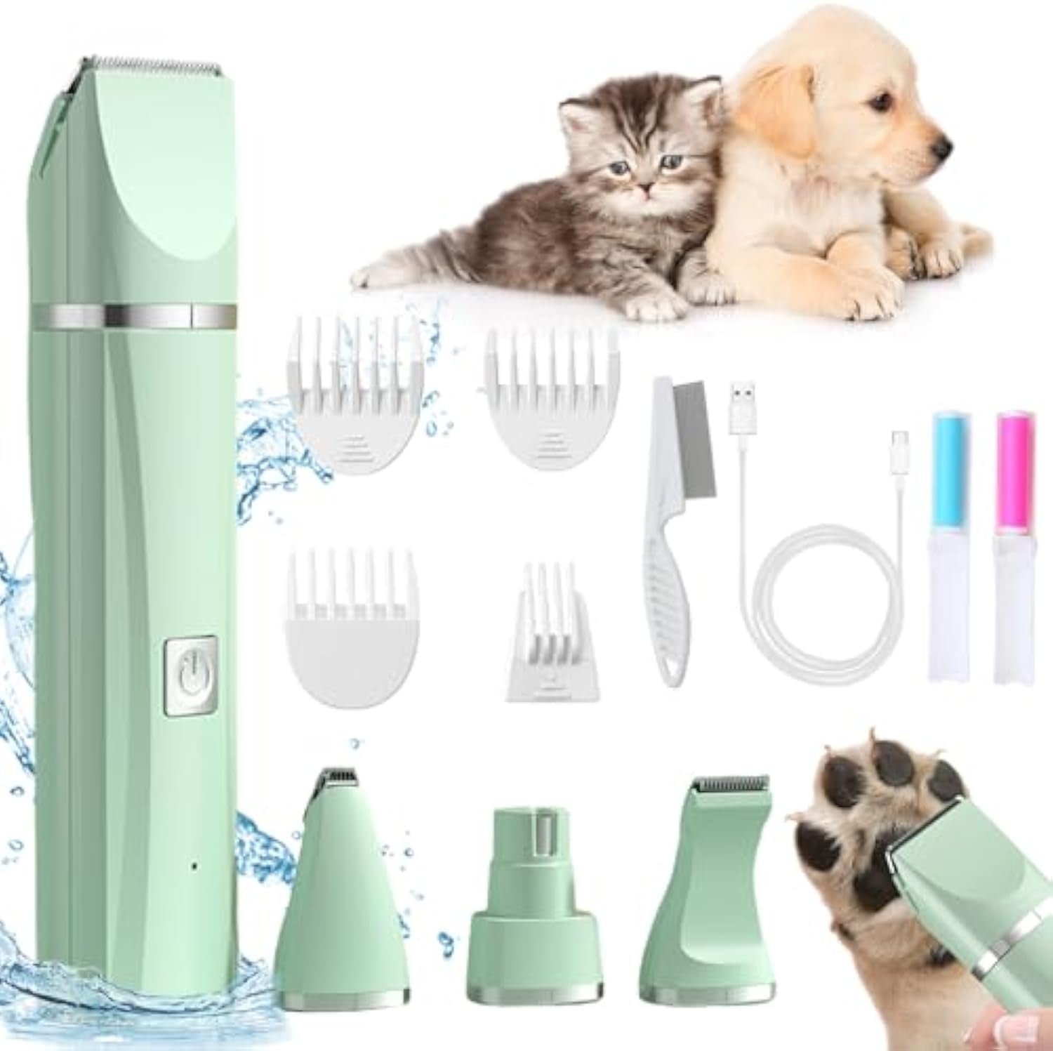 Lettuce Pets Grooming Set,Pet Pro with Ceramic Blades,Pet Pro 4 ...