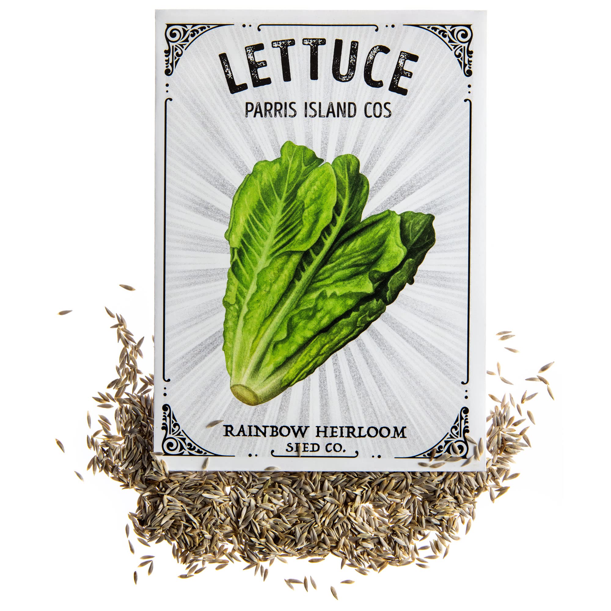 Lettuce Seeds for Planting | Parris Island Cos Variety Packet - Approx ...
