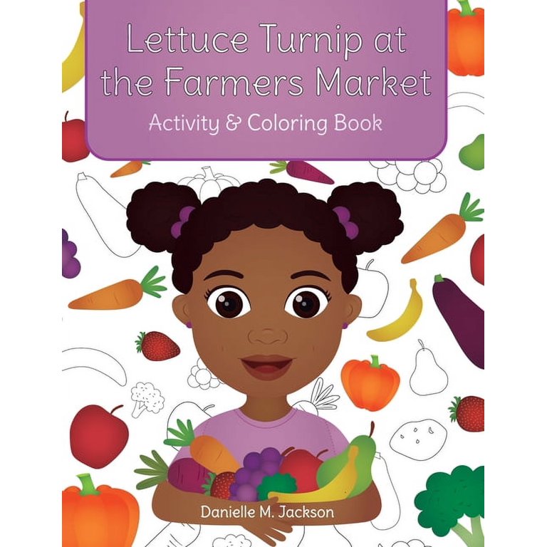 coloring book farmers market