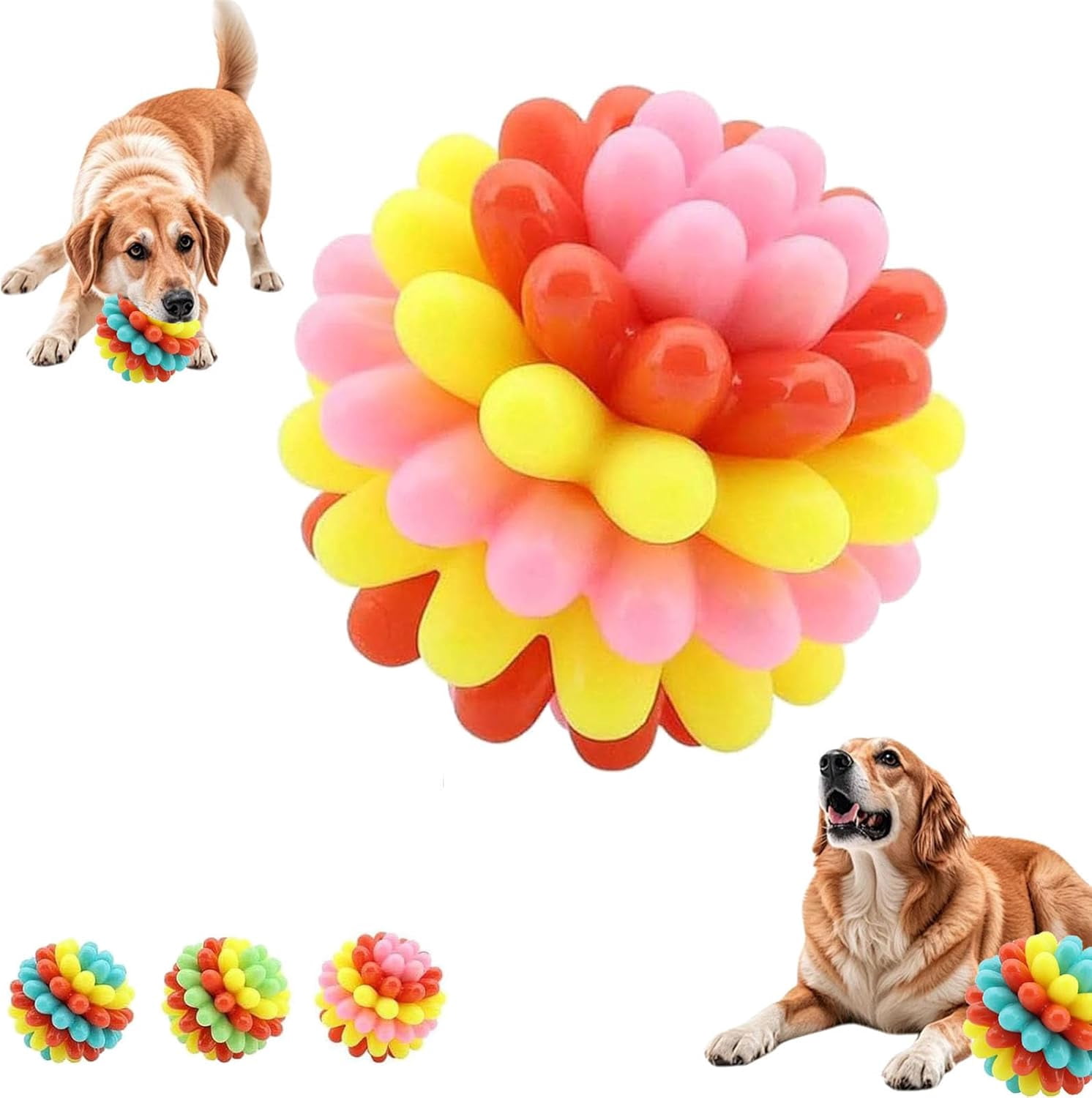 Lettuce pets Dog Toys, Lettuce Pets Chew Ball, Bite-Resistant Dog Toy ...