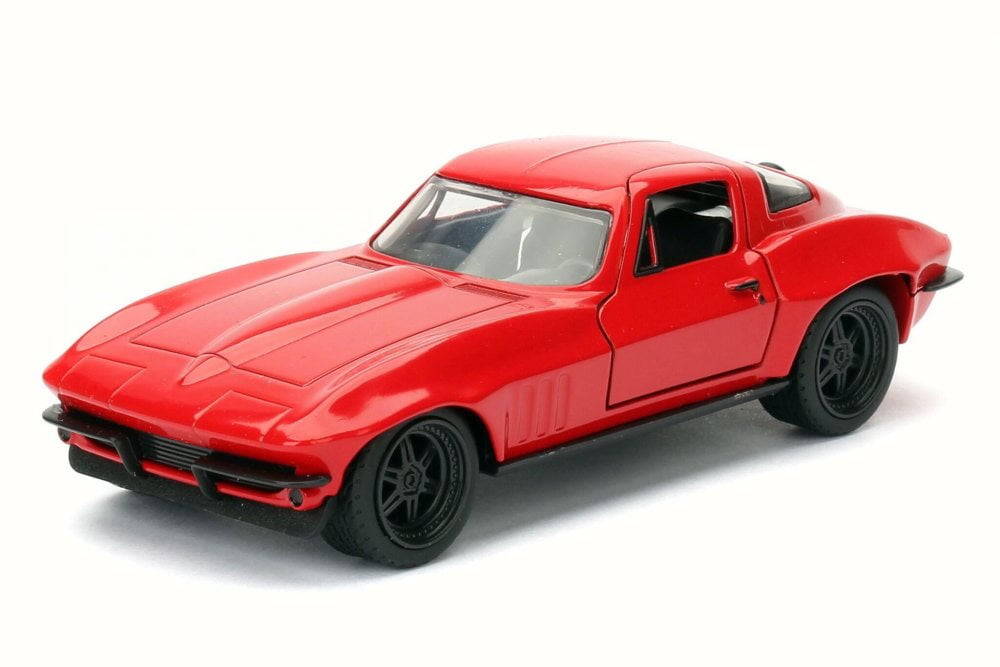 Letty's Chevrolet Corvette F8 Fate of Furious, Red - Jada 98306 - 1/32 ...