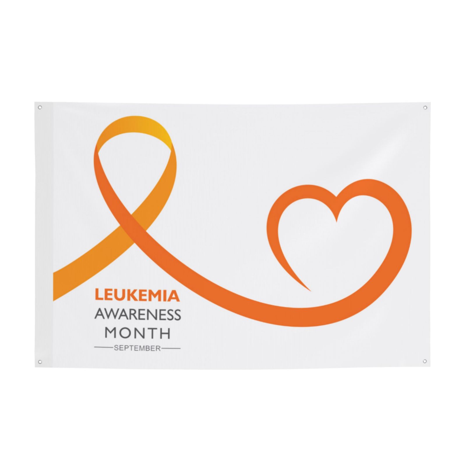 Leukemia Awareness Month Banner Backdrop Porch Sign 47 x 71 Inches ...