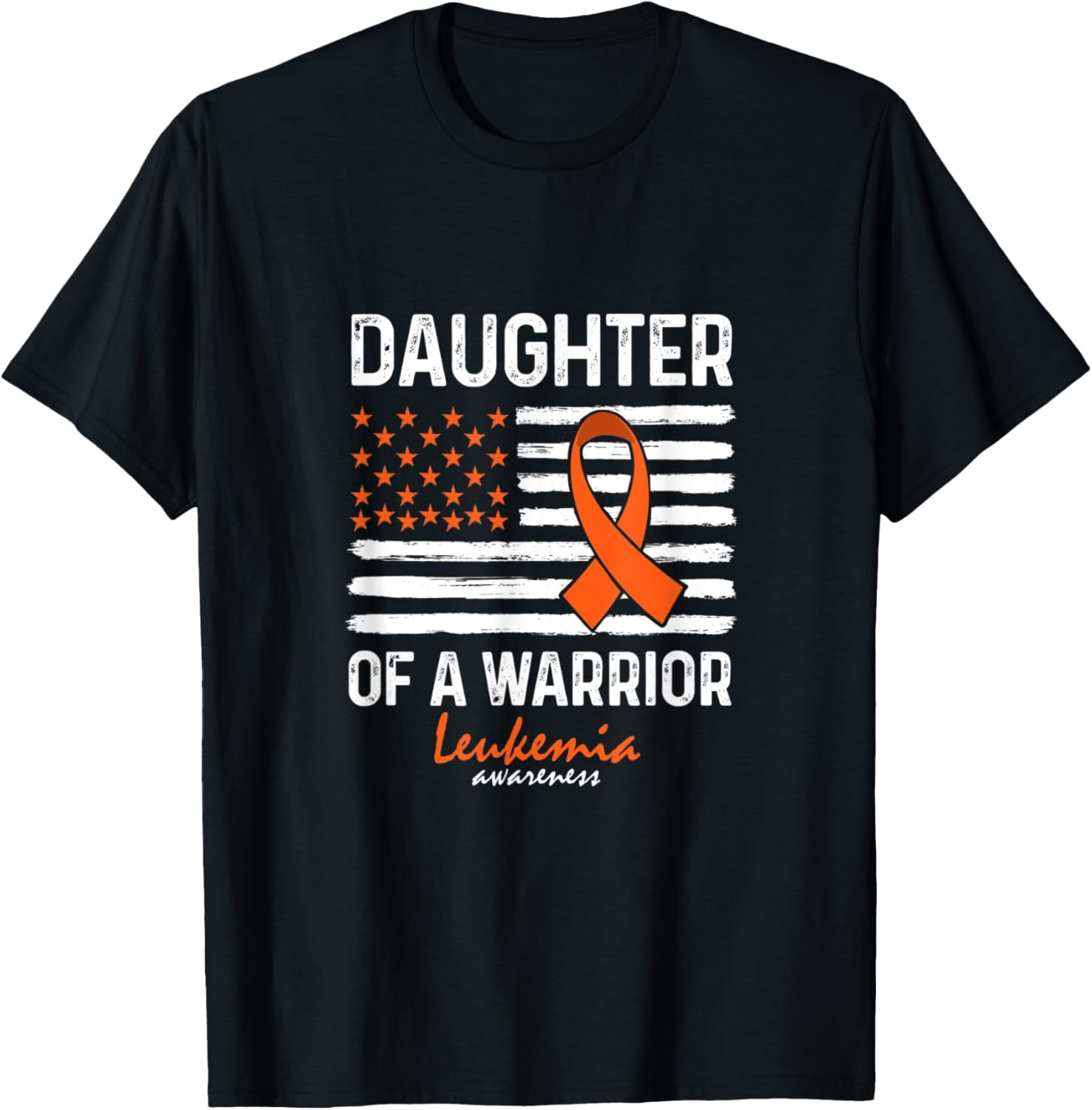 Leukemia Blood Cancer Survivor Support Daughter Of A Warrior T-Shirt ...