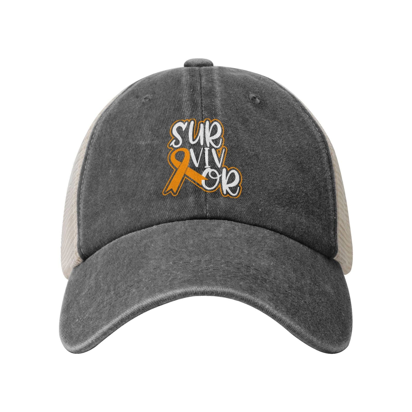Leukemia Survivor Unisex Cowboy Mesh Baseball Cap Adjustable Vintage ...