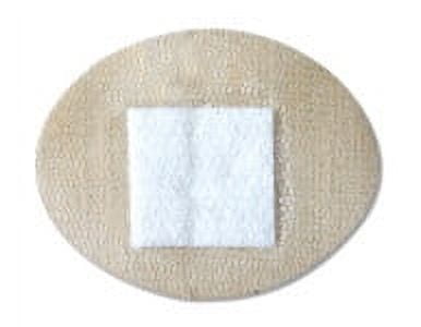 Leukoplast Elastic Fabric Adhesive Bandages, Oval (11/4 in) Box of 100 ...