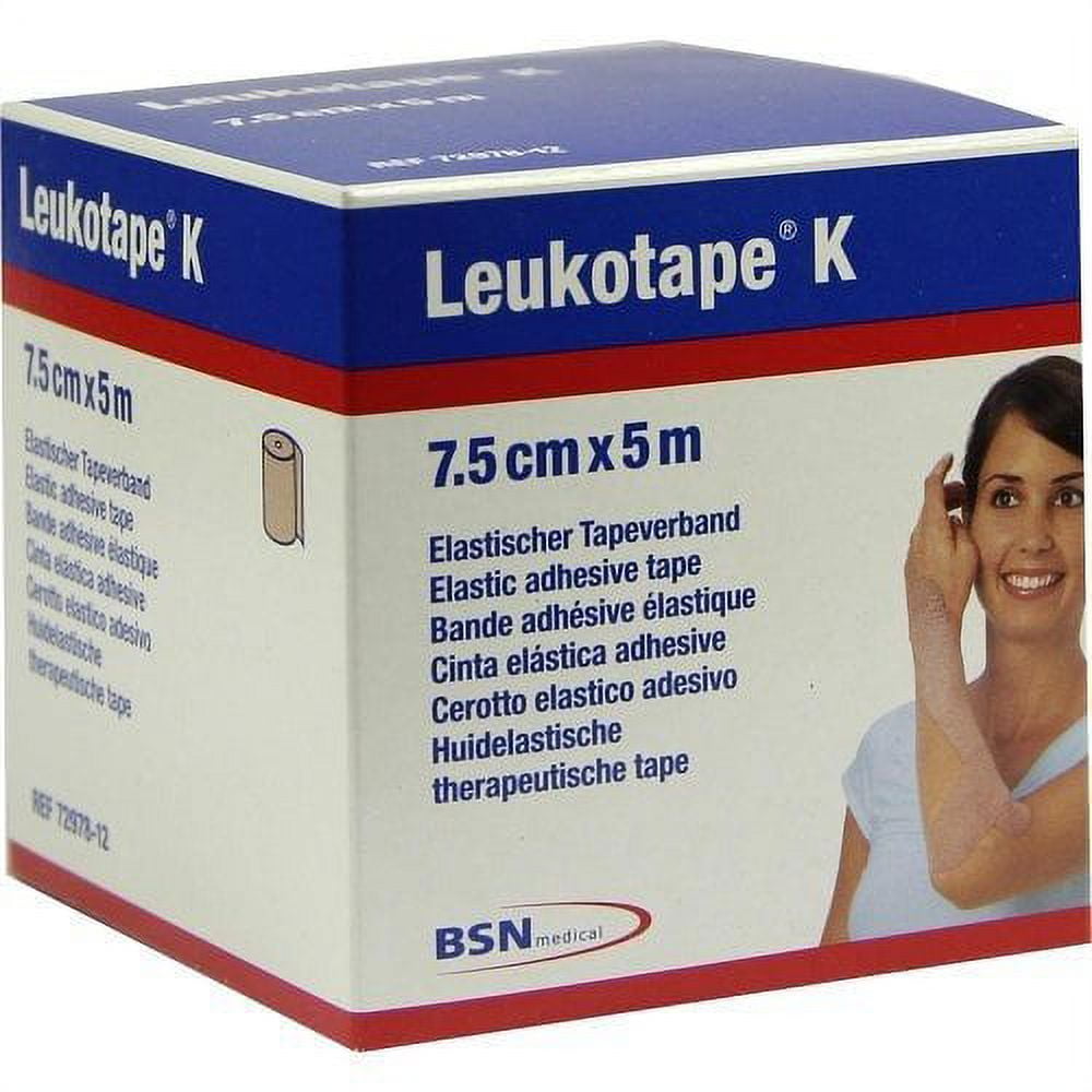 Leukotape K Kinesiology Tape by BSN Medical (1", Tan) HSA/FSA Eligible ...