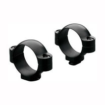 Leupold 49901 Standard Scope Ring Set Medium 1 Matte Black Steel ...