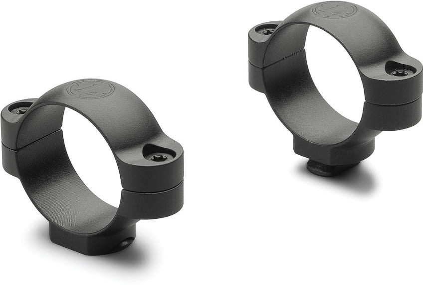Leupold STD Rings Set, 30mm Medium, Black Matte, Precision Engineered ...