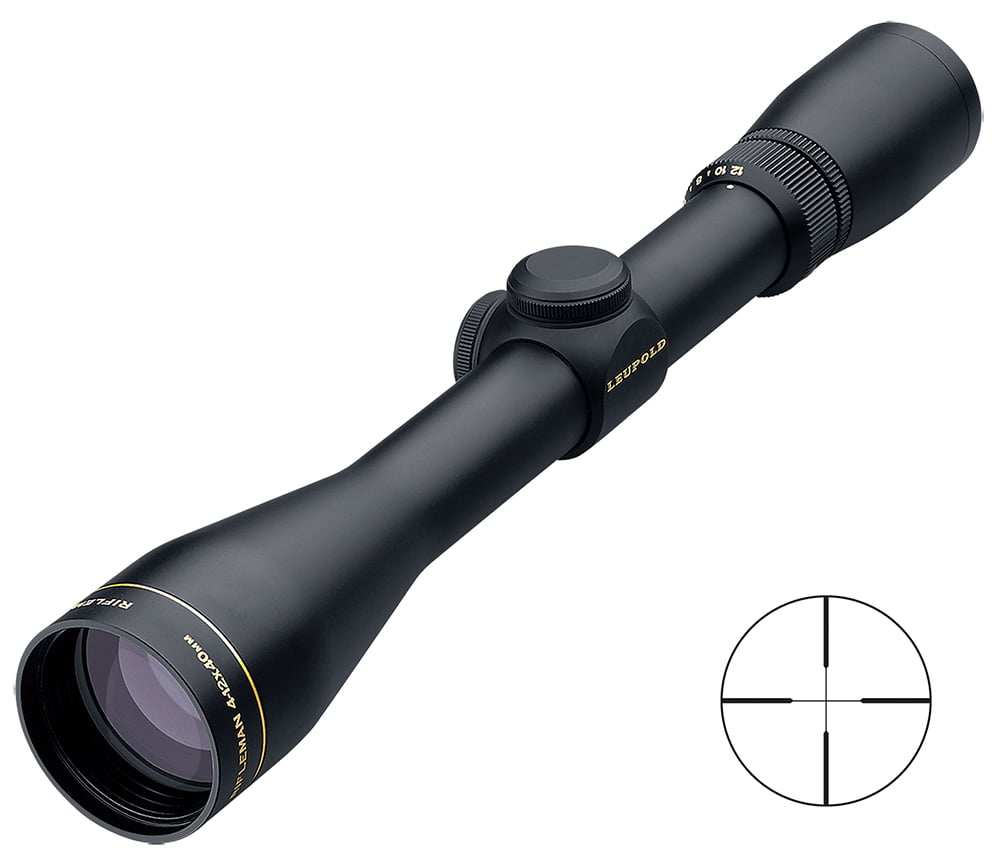 Leupold Rifleman 4-12x40mm Riflescope (1") w/ Wide Duplex Reticle ...