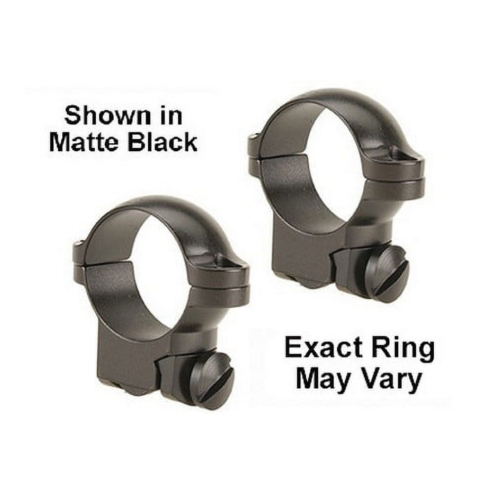 Leupold Ruger #1 & 77/22 Extension Ring Mounts 1" High Matte Black ...