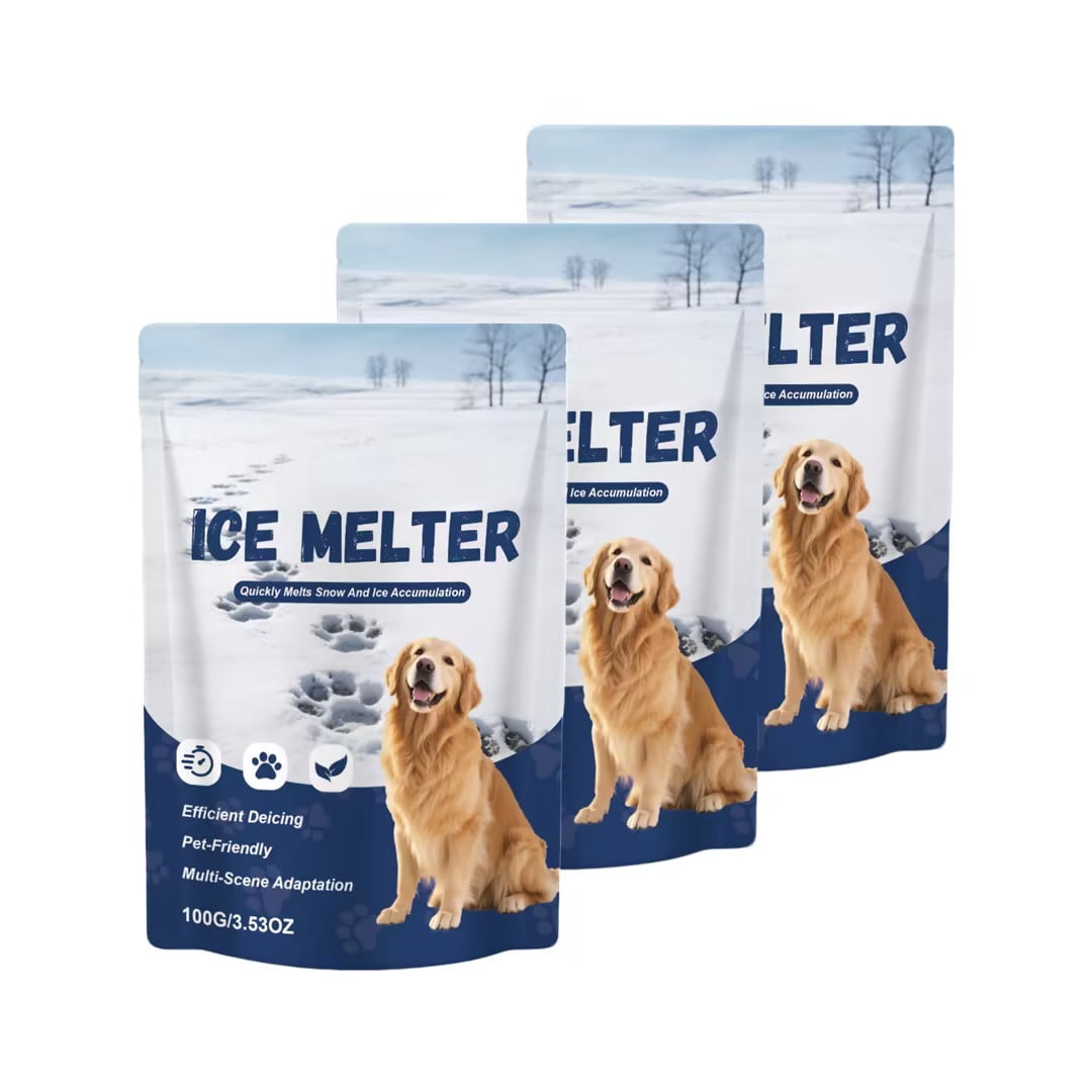 Leutsin Ice Melt Snow Melter - Fast-Acting Deicer Granules for Driveway ...