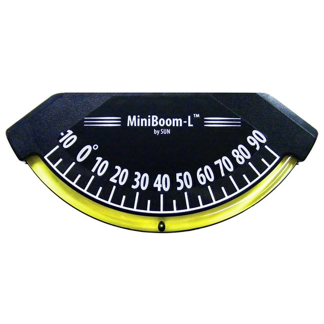 Lev-o-gage Industrial Mini Boom-L - Glass Tube Boom Angle Indicator ...