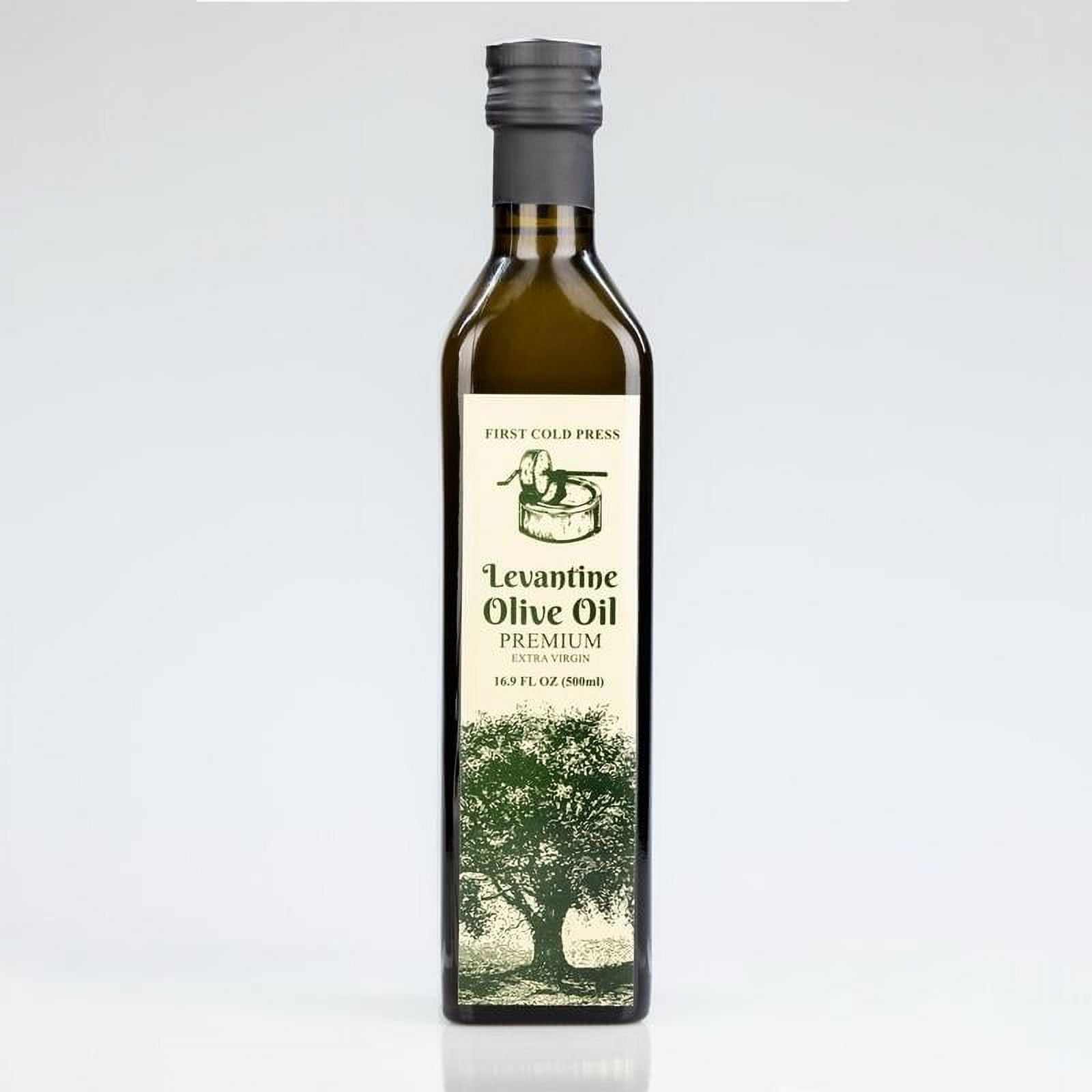 Levantine Premium Extra Virgin Olive Oil - First Cold Press Natural ...
