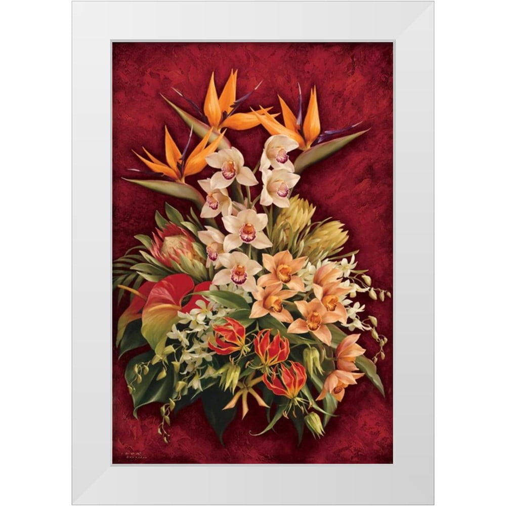 Levashov, Igor 13x18 White Modern Wood Framed Museum Art Print Titled - Rare Exotics I - Walmart.com