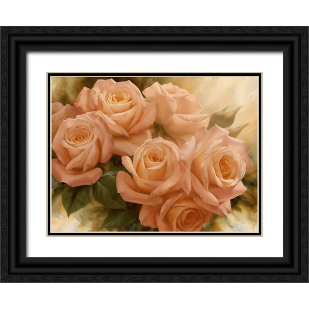 Levashov, Igor 32x25 Black Ornate Wood Framed with Double Matting ...