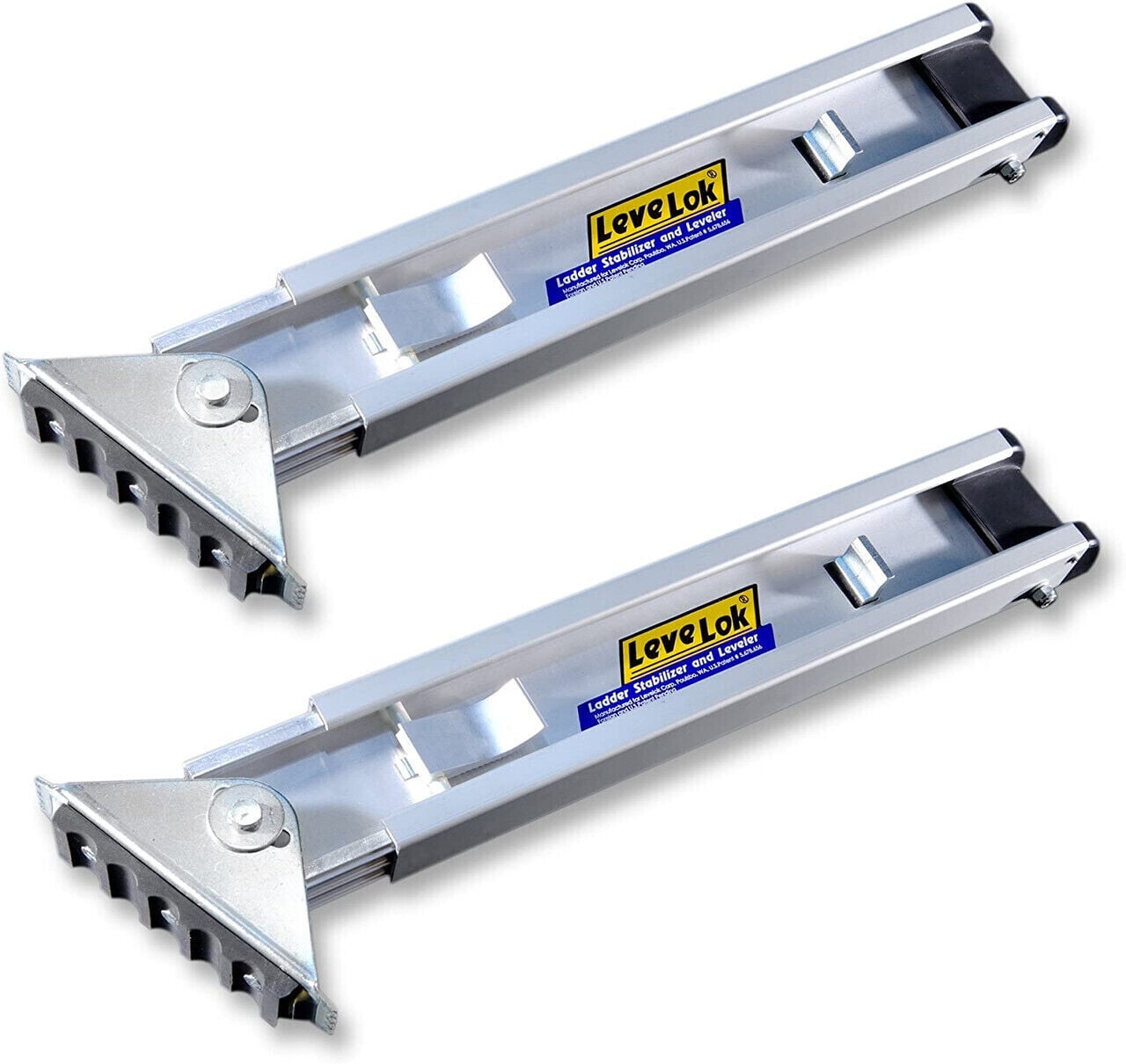 LeveLok Ladder Leveler Permanent Mount Style LL-STB-1AL - Walmart.com