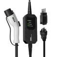 Level 1-2 EV Charger 16 Amp 25FT Cable Portable Electric Charger for ...